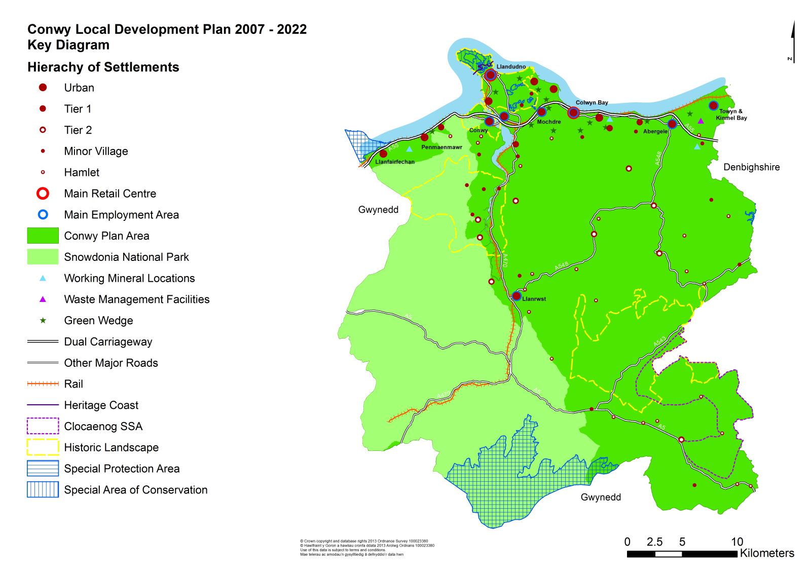 Conwy Local Development Plan 2007 - 2022: Section Three - Spatial ...